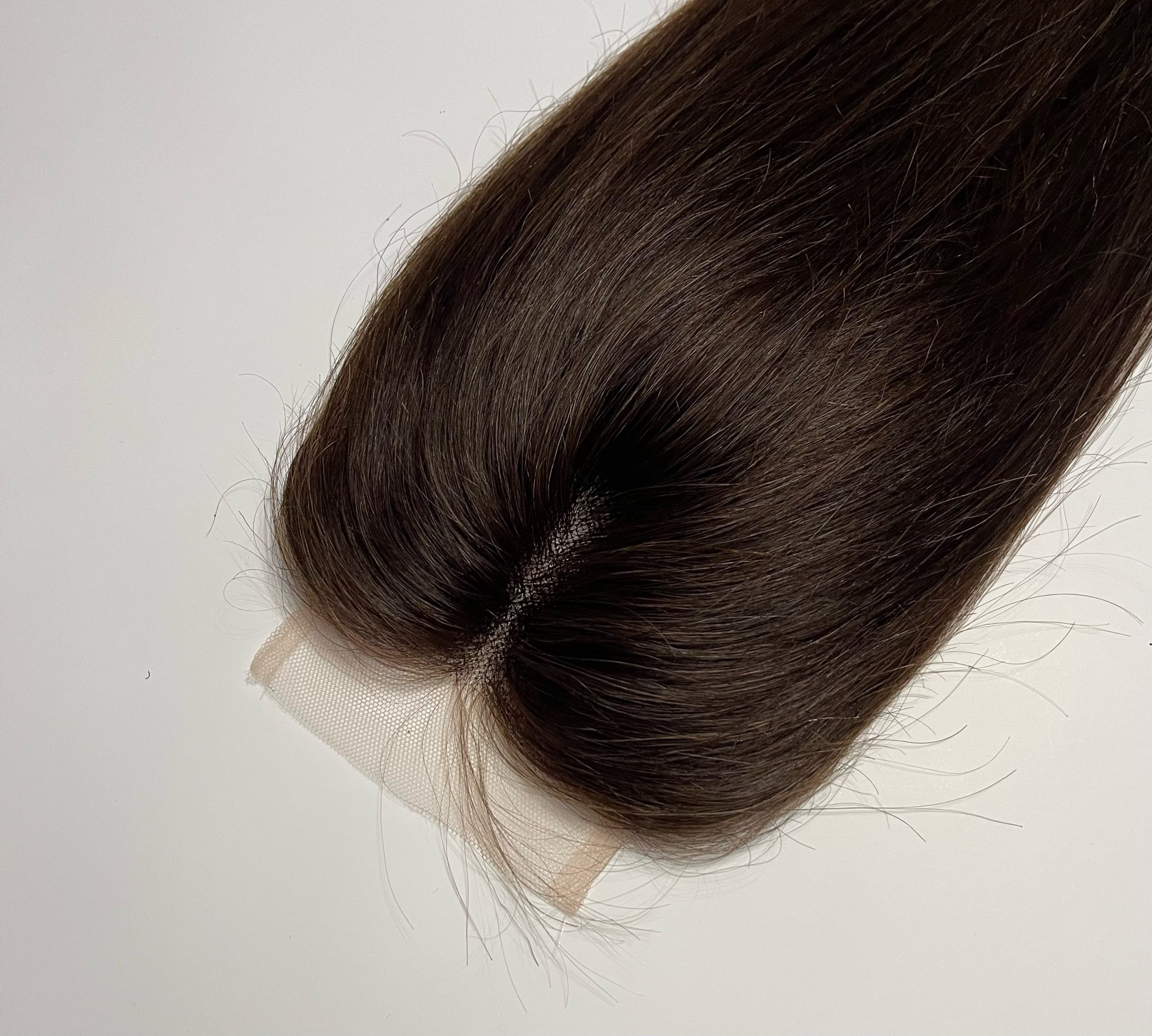 16" 3x5" lace base closure #2 Dark Brown - Hair Closures and Frontals UK