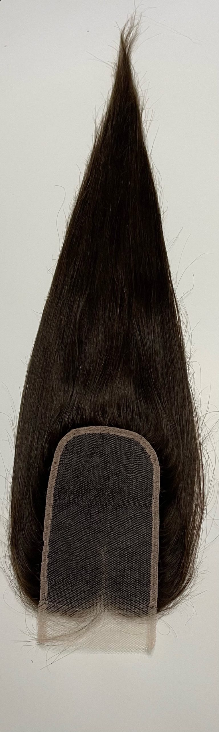 16" 3x5" lace base closure #2 Dark Brown - Hair Closures and Frontals UK