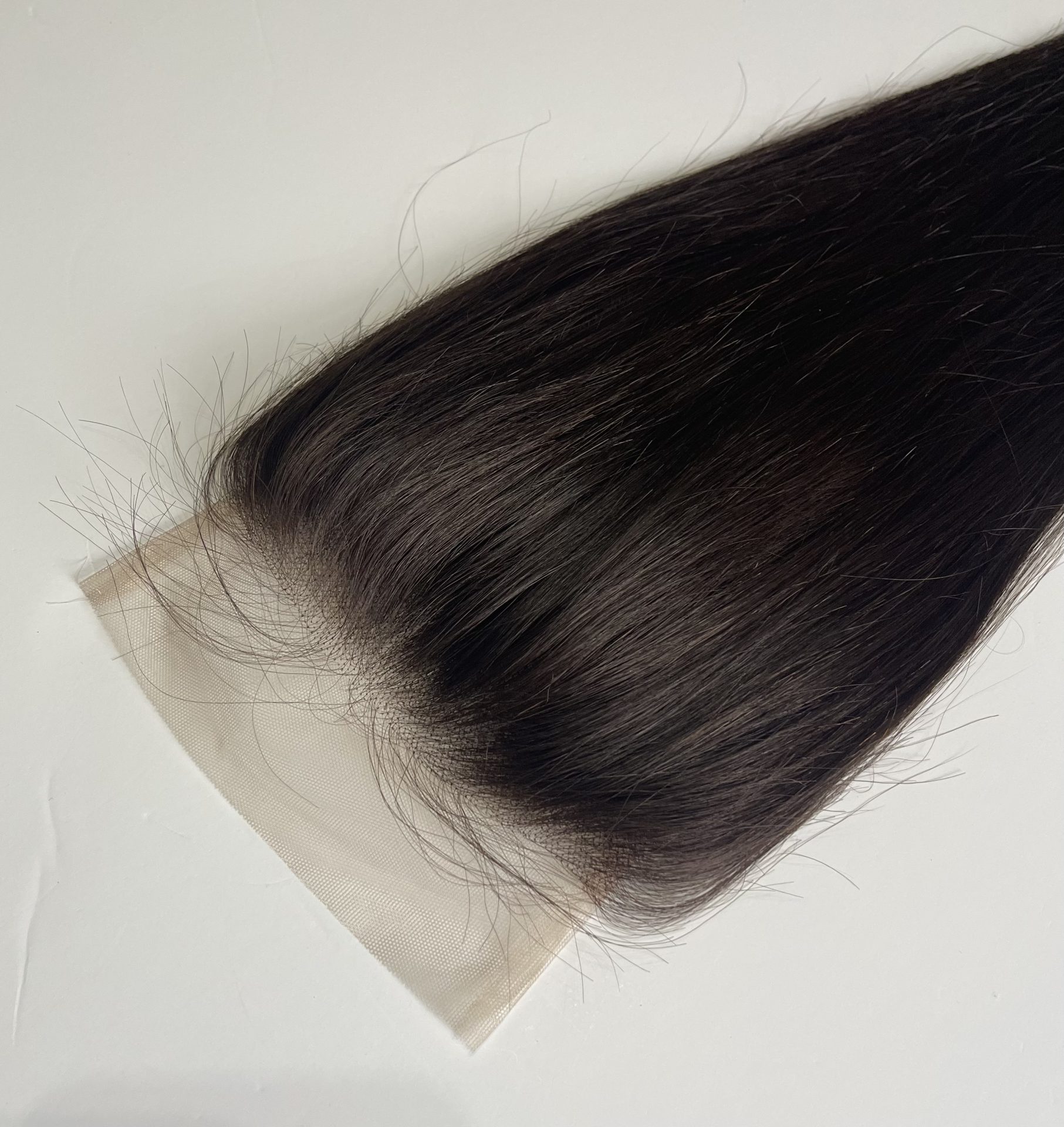 16” 6x6” Lace Base Closure #2 Darkest Brown - Hair Closures and Frontals UK